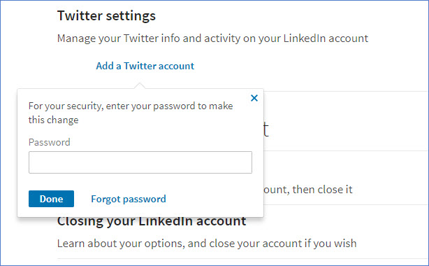 How to Link Twitter and LinkedIn Accounts - ExcelNotes