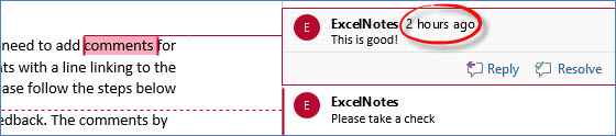 How to Remove Timestamps from Comments in Word - ExcelNotes How to Remove Timestamps from Comments in Word - ExcelNotes