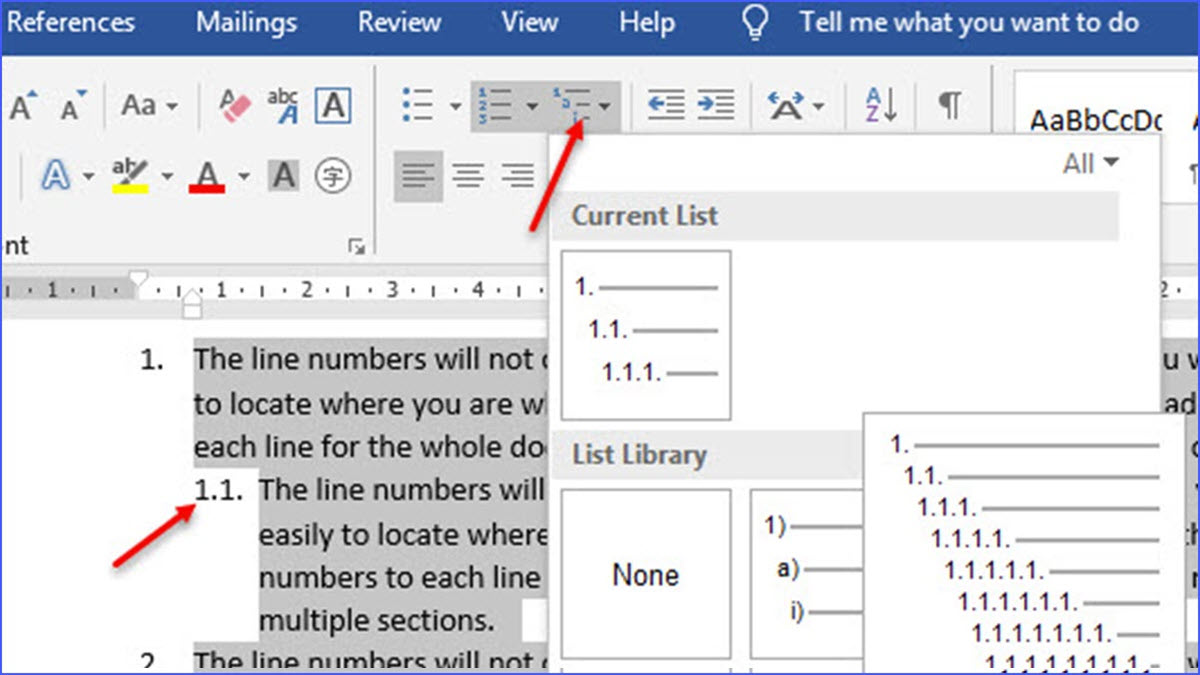 How To Add Numbers To Paragraphs In Word ExcelNotes