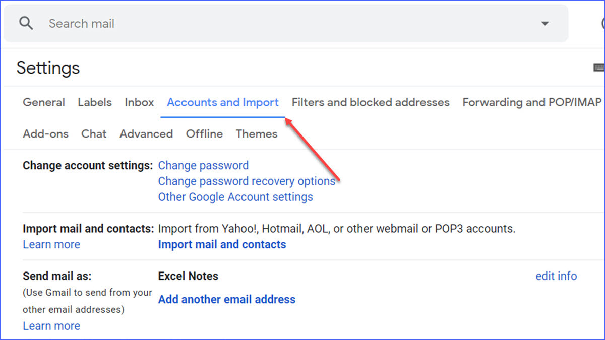How to Send Emails from a Different Address in Gmail - ExcelNotes