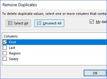 How to Find and Remove Duplicates in One Column - ExcelNotes