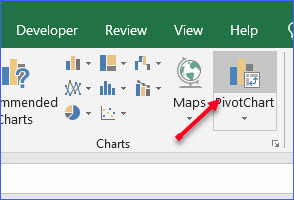 How to Insert a Pivot Chart - ExcelNotes