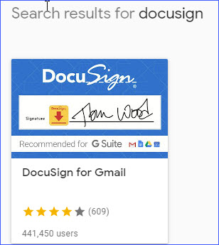 How to Install DocuSign for Gmail - ExcelNotes
