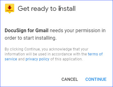 How to Install DocuSign for Gmail - ExcelNotes