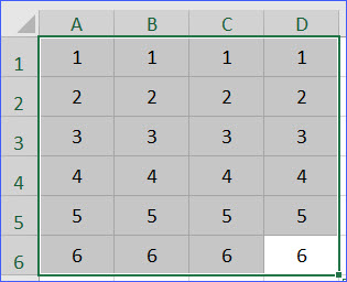 How to Fill Left - ExcelNotes