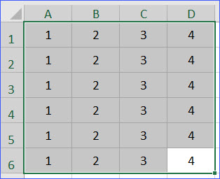 How to Fill Up - ExcelNotes