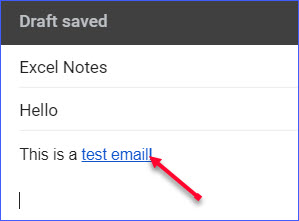 How to Insert or Edit Links in Gmail Message - ExcelNotes