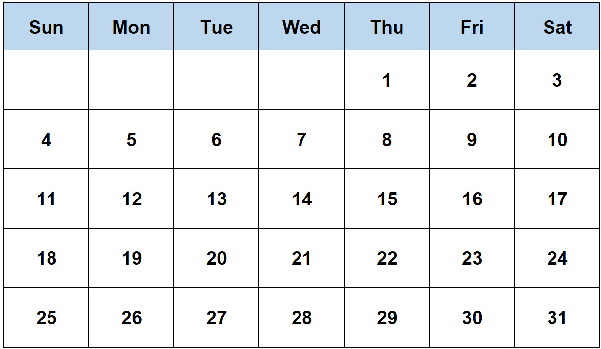 How Many Days In October 2020 ExcelNotes