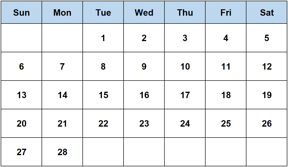 How Many Days In February 2022 ExcelNotes