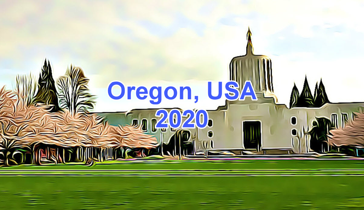 Working Days in Oregon, USA in 2020 - ExcelNotes