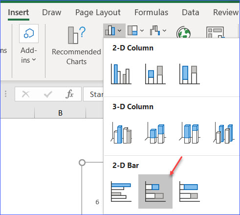 How to Make a Gantt Chart - ExcelNotes