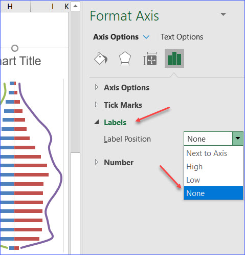 How to Make a Population Pyramid with Projection Lines - ExcelNotes