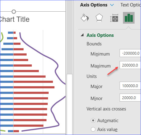 How to Make a Population Pyramid with Projection Lines - ExcelNotes