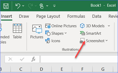 How to Use Screen Clipping to Grab a Picture - ExcelNotes