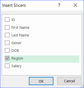 How to Insert a Slicer to Pivot Table - ExcelNotes