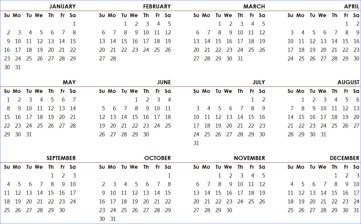 Months Of The Year 2022 Crownflourmills