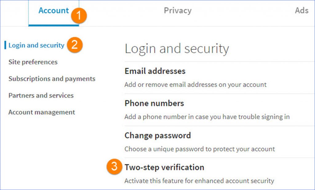 How to Setup Two-step Verification in LinkedIn - ExcelNotes