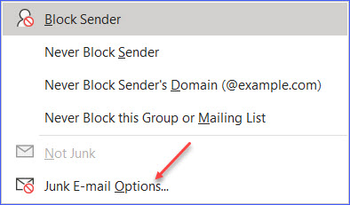 How to Block a Sender’s Emails in Outlook - ExcelNotes