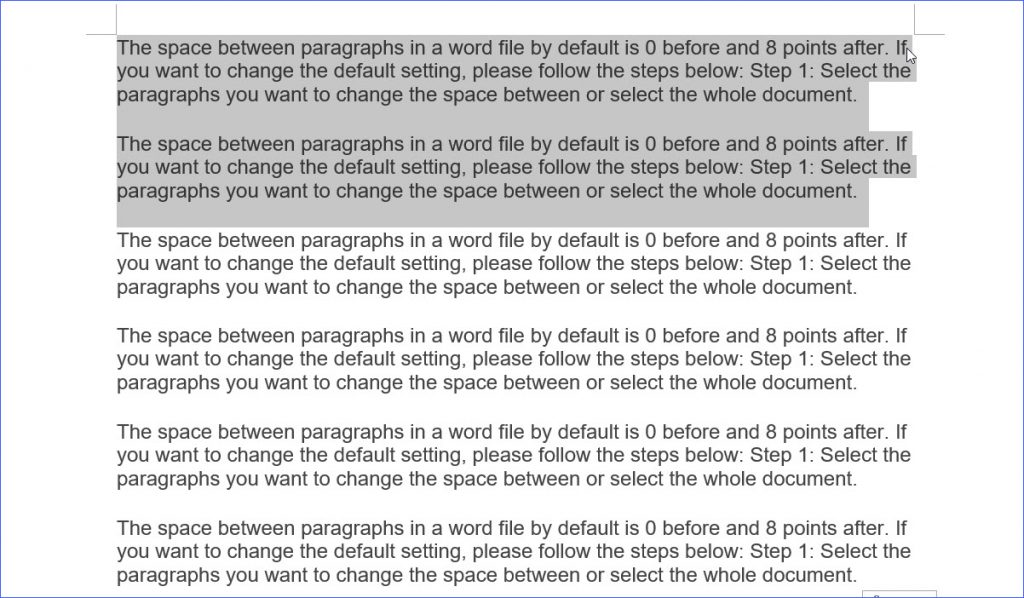 How To Change Space Between Paragraphs In Word ExcelNotes