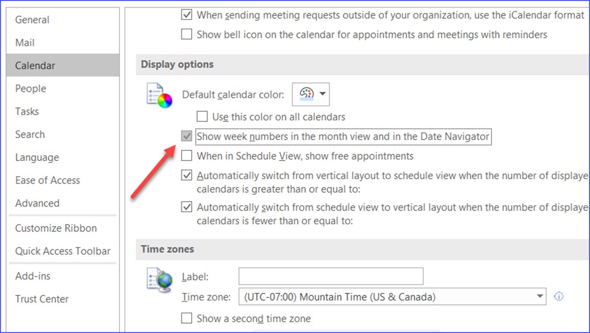 How To Add Week Number In Calendar In Outlook ExcelNotes