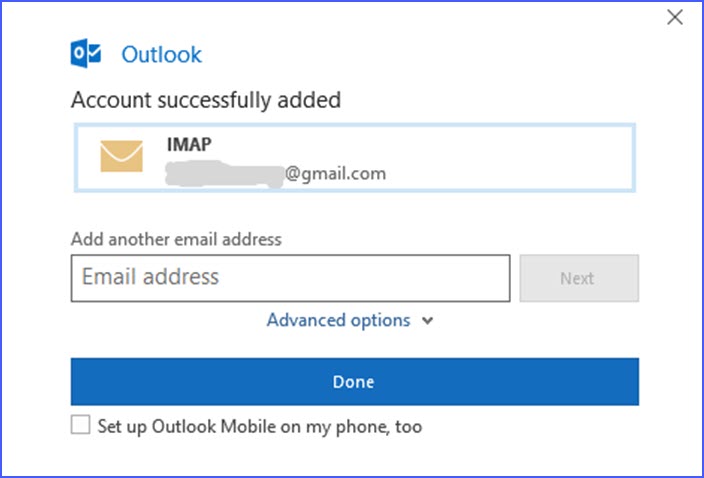 How to Add an Gmail Account to Outlook - ExcelNotes