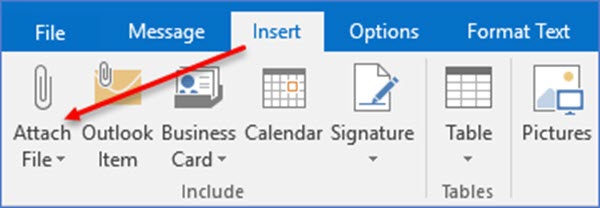 How to Add Attachments to Emails in Outlook - ExcelNotes