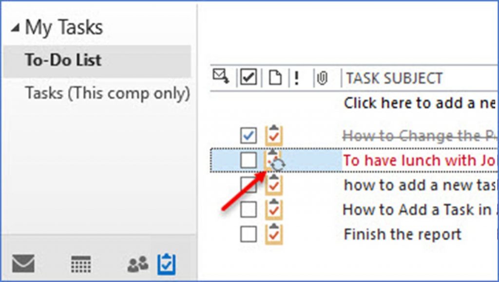 How To Add A Recurring Task In Outlook ExcelNotes