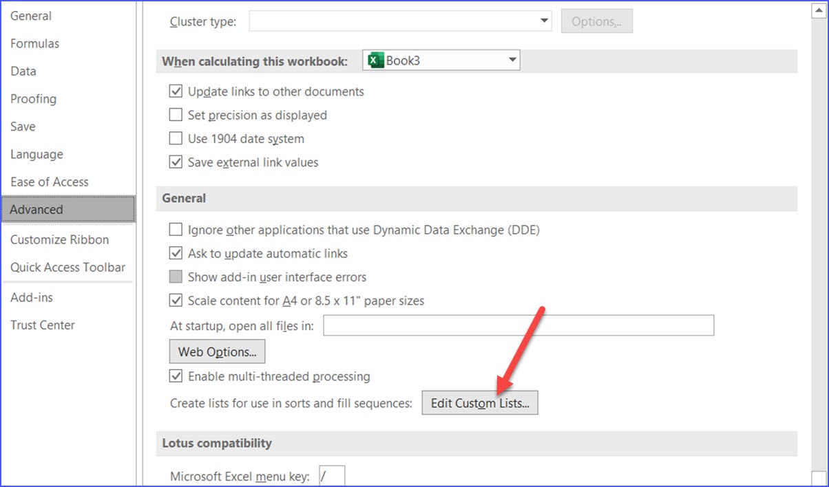 How to Get Letter List A to Z Alphabetically in Excel - ExcelNotes