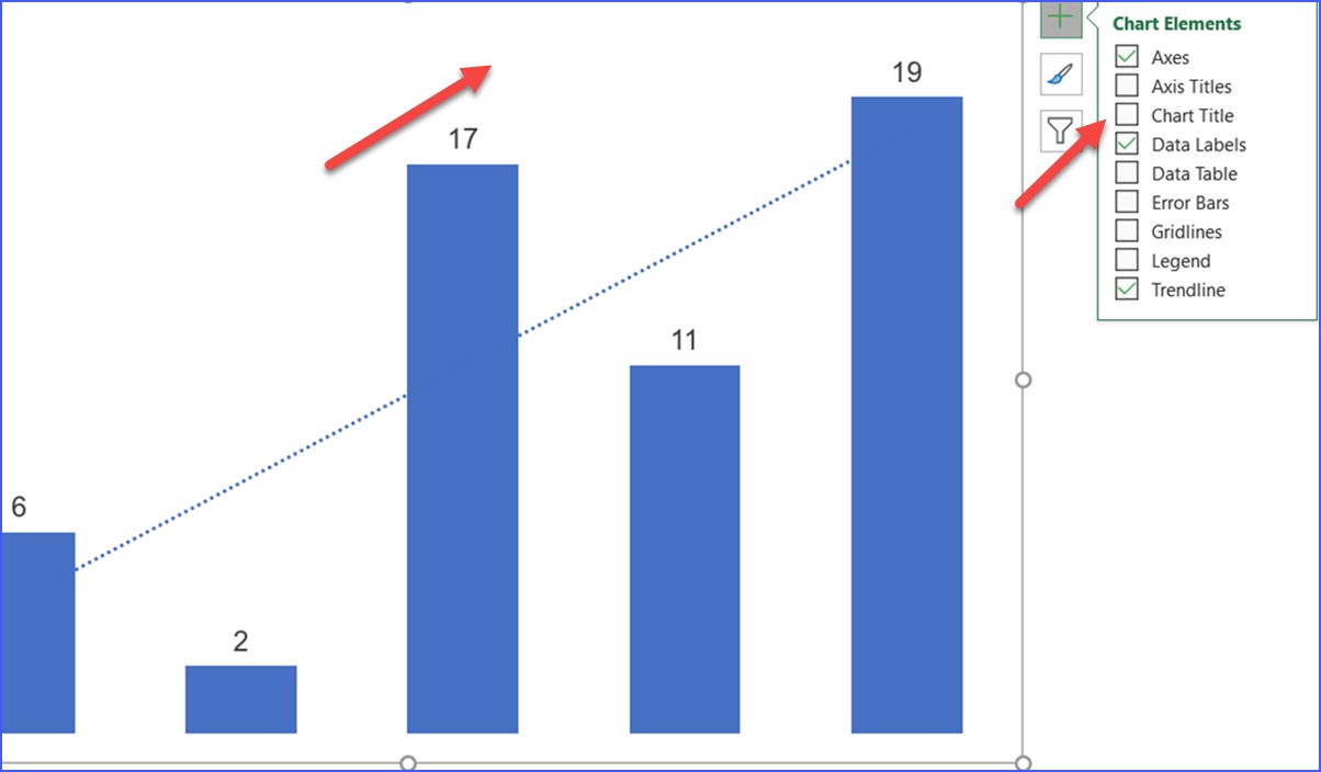 How To Modify Chart Elements ExcelNotes