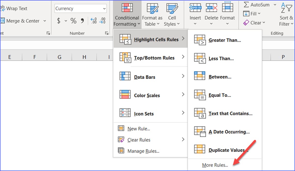How To Highlight Cells That Not Contain A Text String Excelnotes 4766