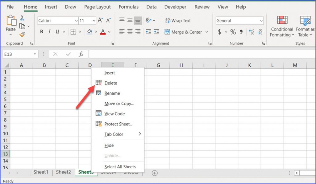 How To Delete A Worksheet In Excel ExcelNotes