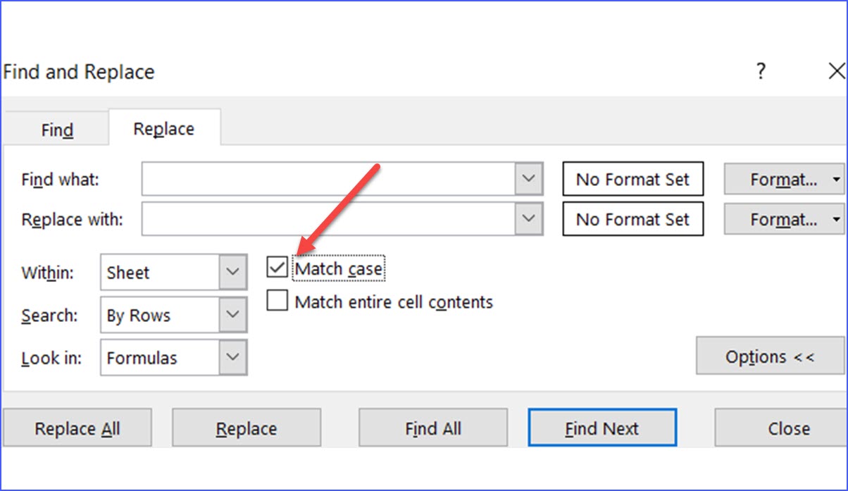 How To Replace A Text String With Case Sensitive Excelnotes 5338