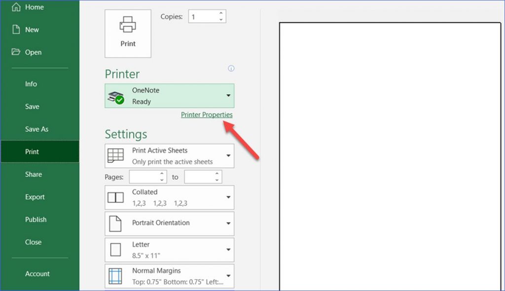 How To Print In Color ExcelNotes