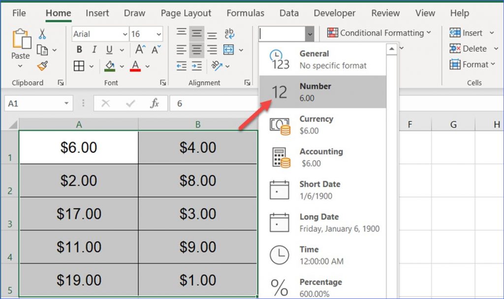 The Currency And Accounting Format In Excel Excel Examples Bank2home