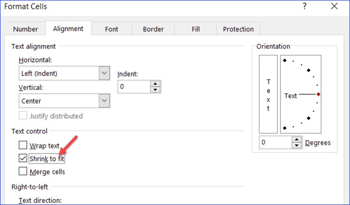 How To Shrink Text To Fit The Cell ExcelNotes