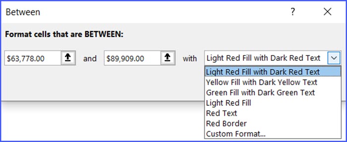 How To Highlight Cells That Are Between Two Values ExcelNotes