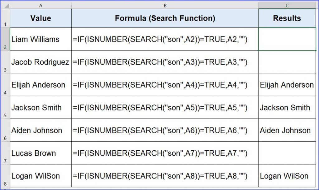 How To Check Whether Cell Contains A Text ExcelNotes