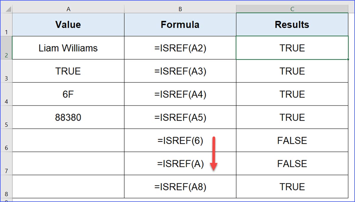 How to Whether a Value is a Reference - ExcelNotes