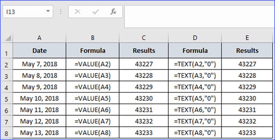 How To Convert A Date Into A Serial Number ExcelNotes