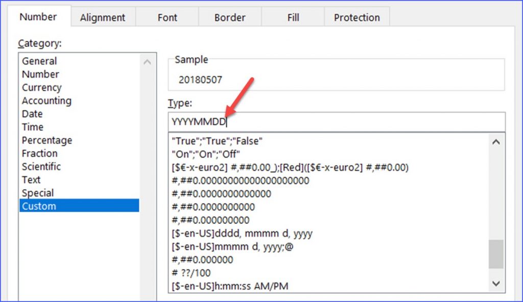 How To Convert Date To YYYYMMDD Text String ExcelNotes