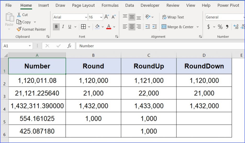 How To Round A Number To Thousand In Excel ExcelNotes
