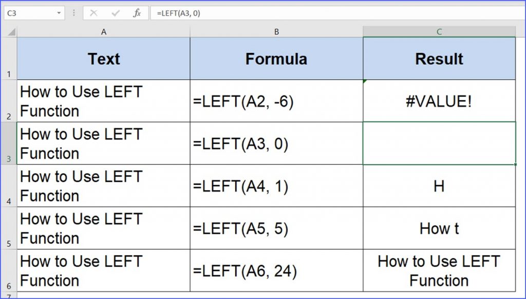 How to Use LEFT Function - ExcelNotes How to Use LEFT Function - ExcelNotes