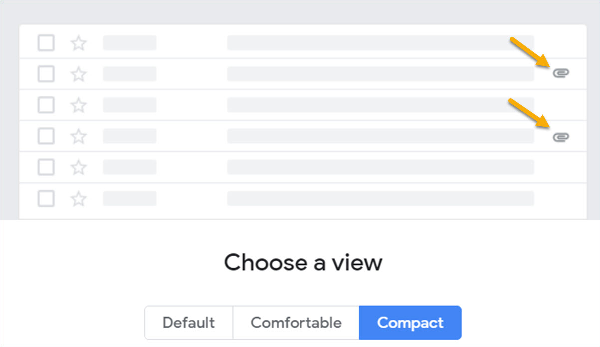 How to Change Gmail Display Density - ExcelNotes