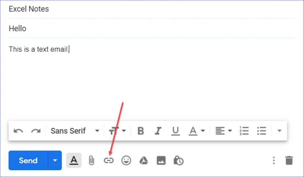 How to Insert or Edit Links in Gmail Message - ExcelNotes How to Insert or Edit Links in Gmail Message - ExcelNotes