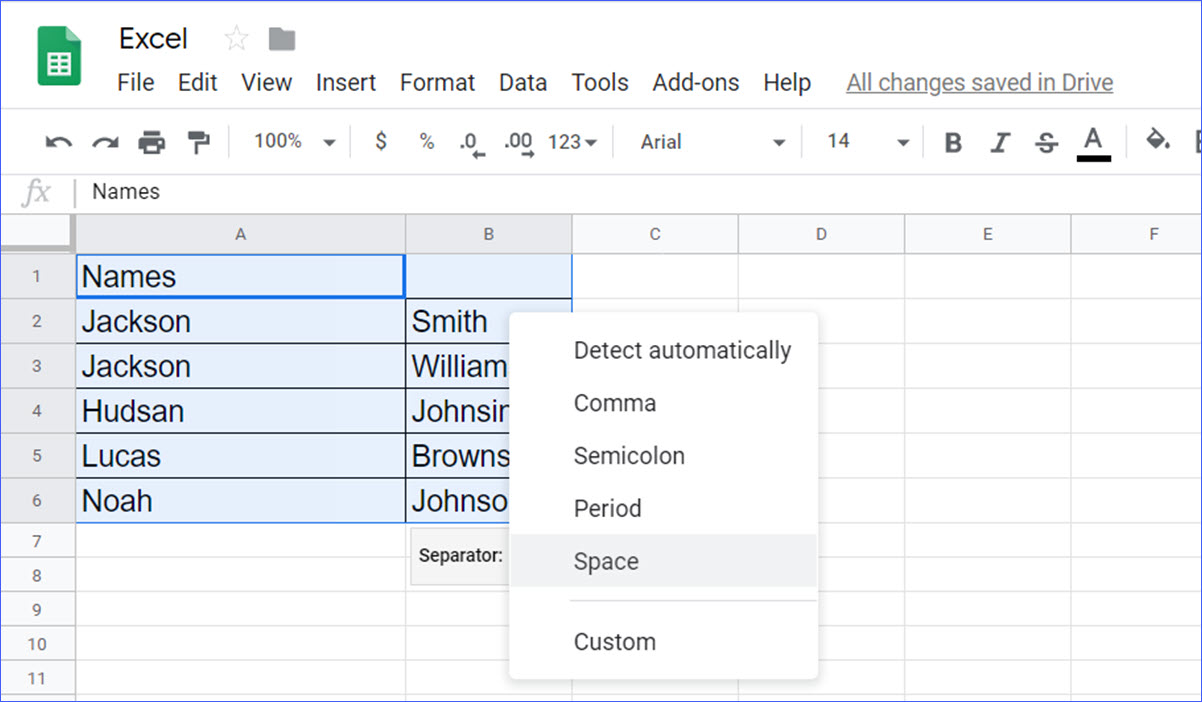 How To Split Text To Columns In Google Sheets ExcelNotes