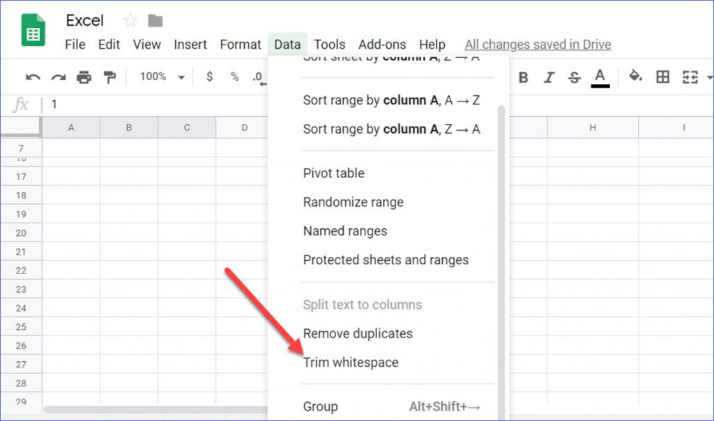 How To Trim Extra Spaces In Google Sheets ExcelNotes