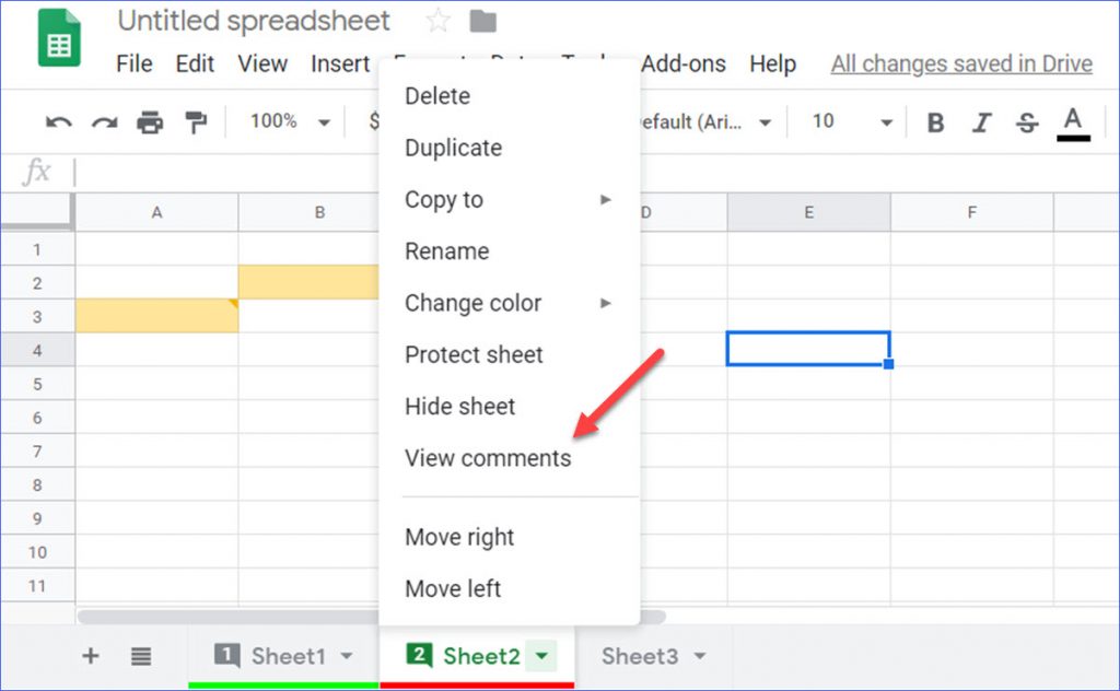 How To View Comments In Google Sheets ExcelNotes