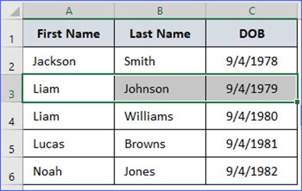 Ctrl+D: Copy Topmost Contents Down - ExcelNotes
