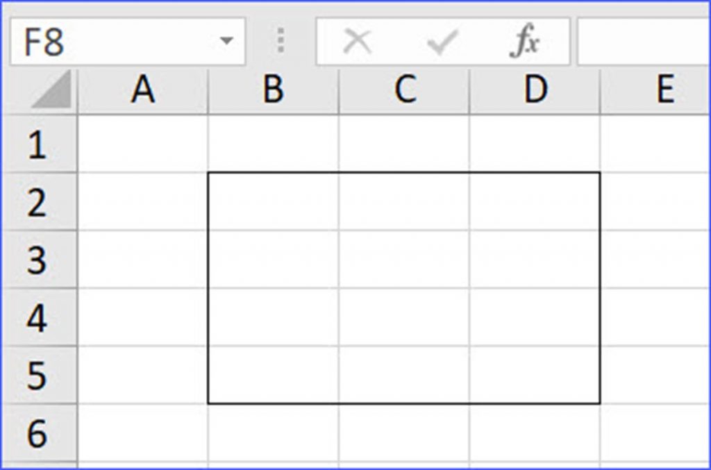 Ctrl+Shift+Ampersand: Applies an Outline Border - ExcelNotes