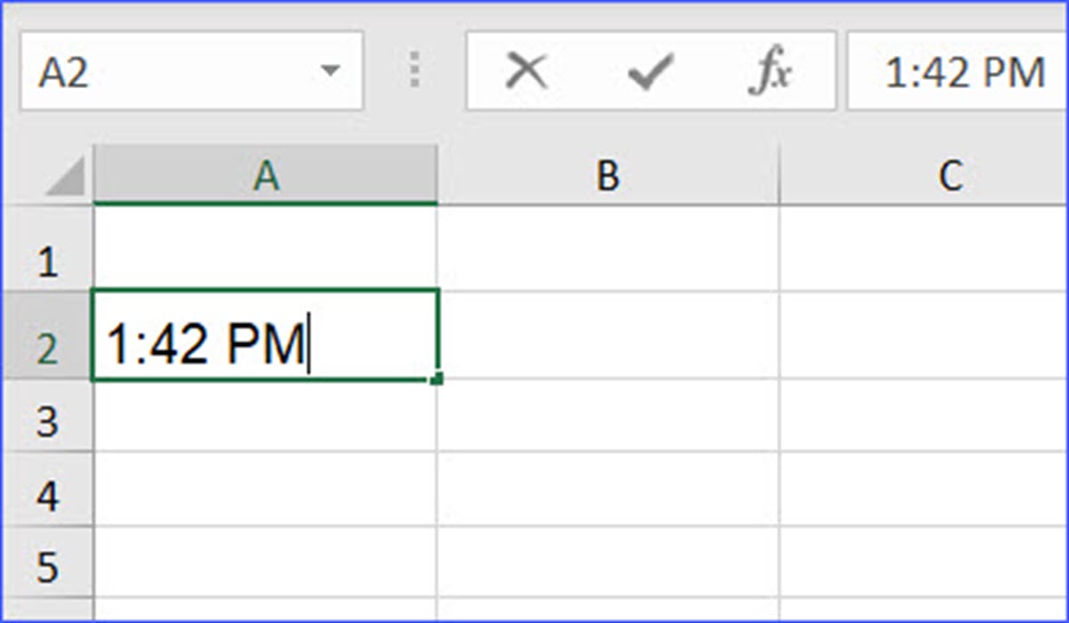 Ctrl+Shift+Colon: Enters Current Time - ExcelNotes